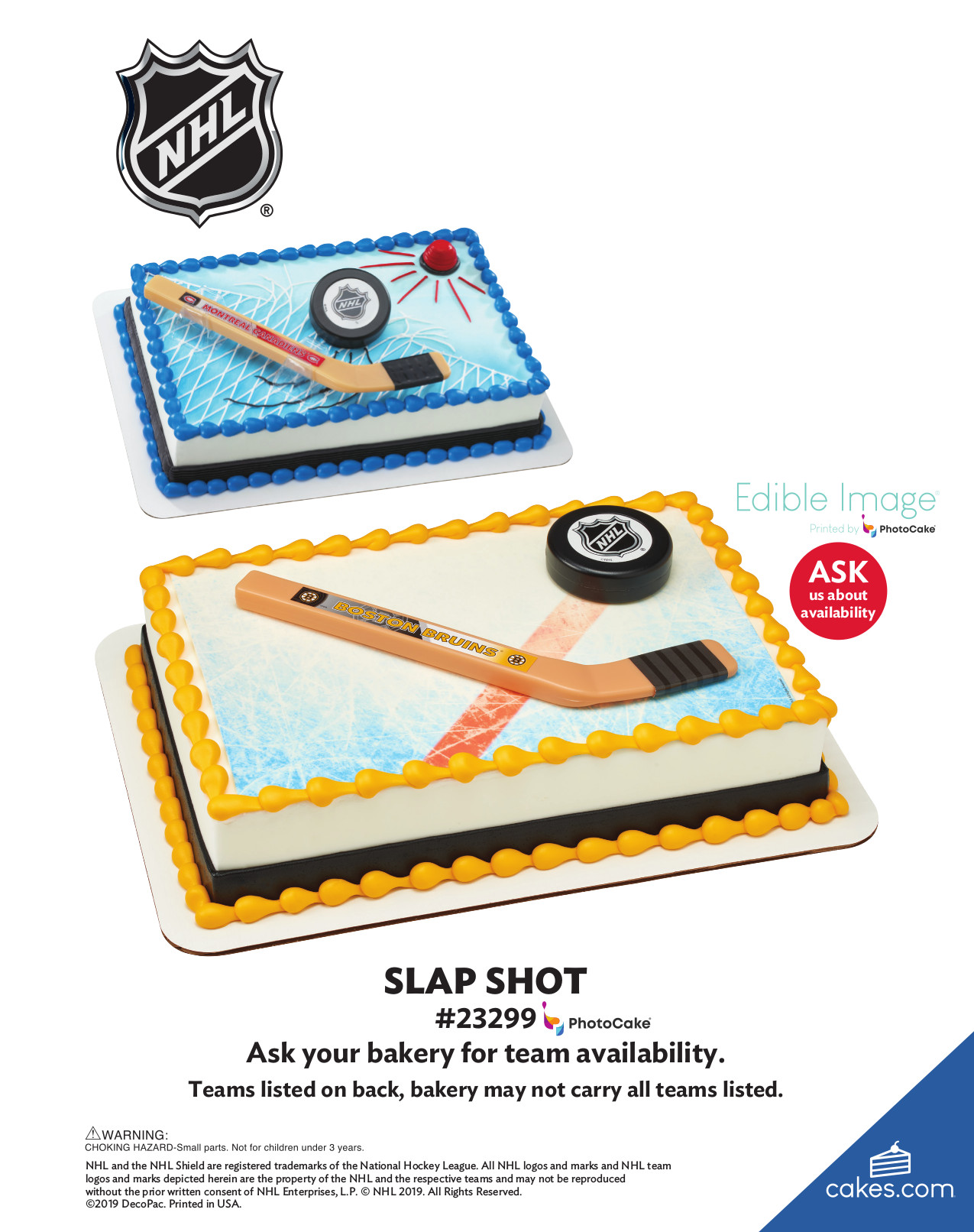 Nhl Slap Shot Decoset | DecoPac