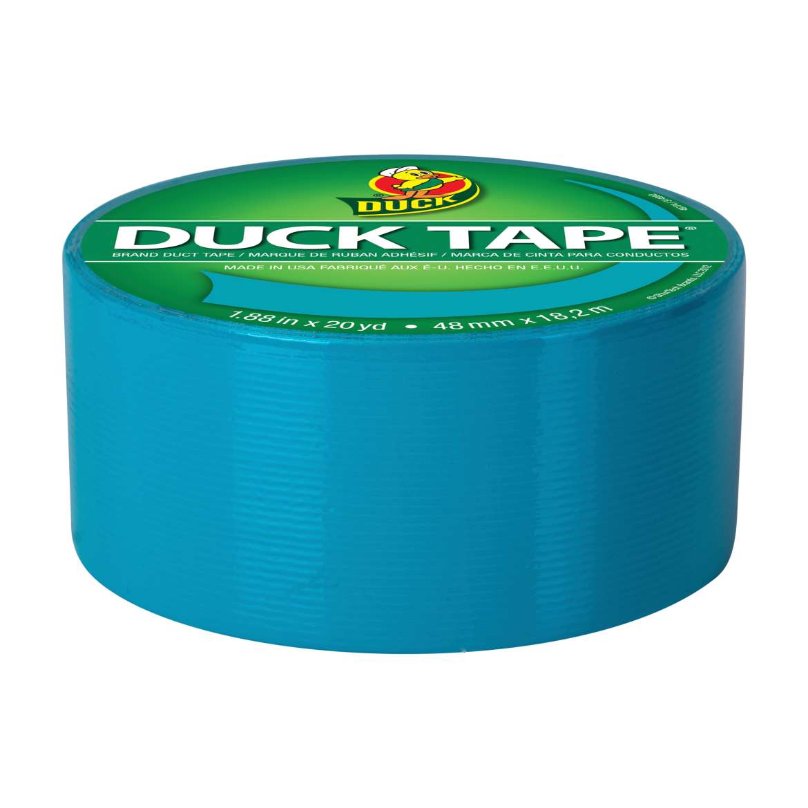 Color Duct Tape- Aqua, 1.88 in. x 20 yd. | Duck Brand