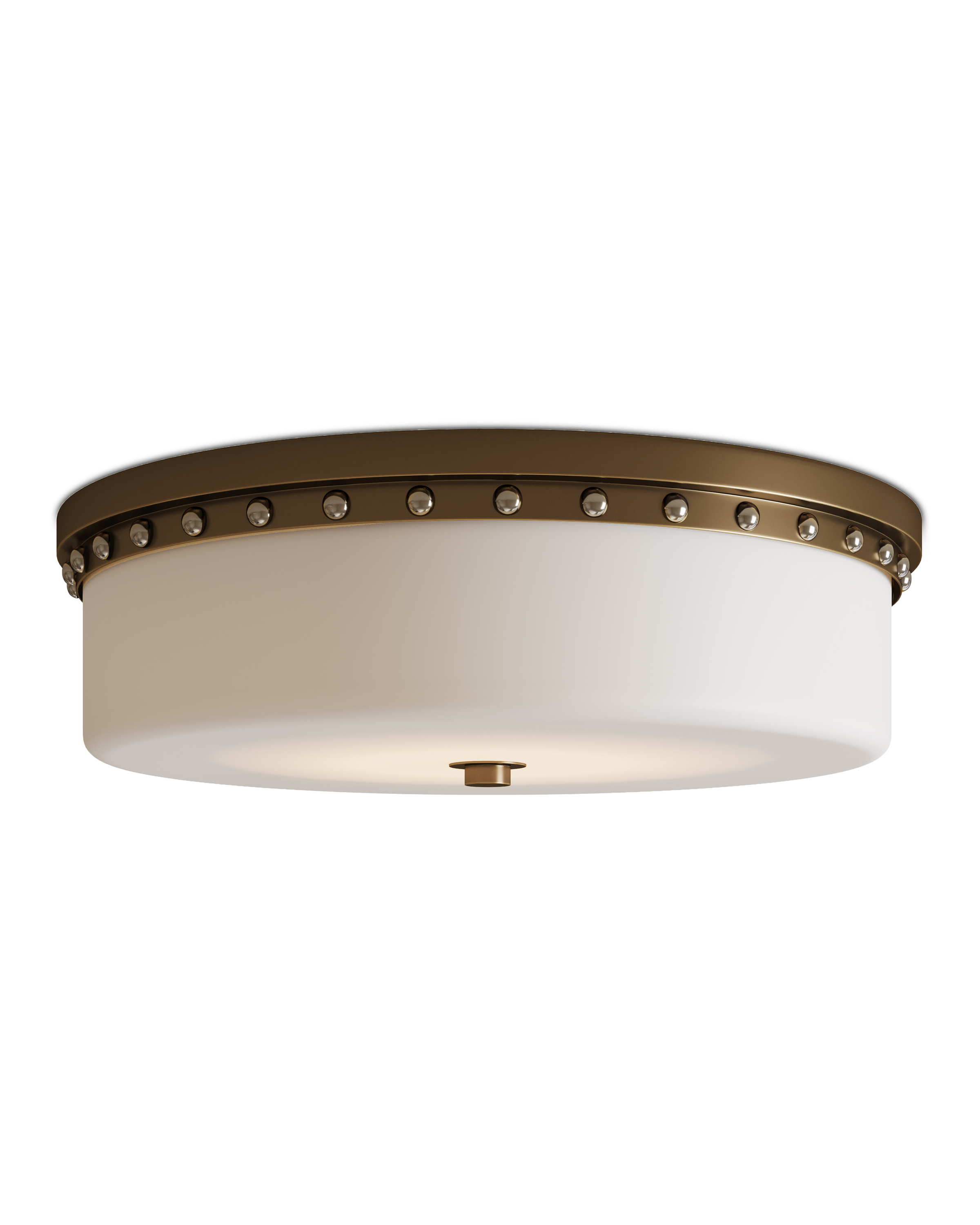 Barnabe Brass Flush Mount