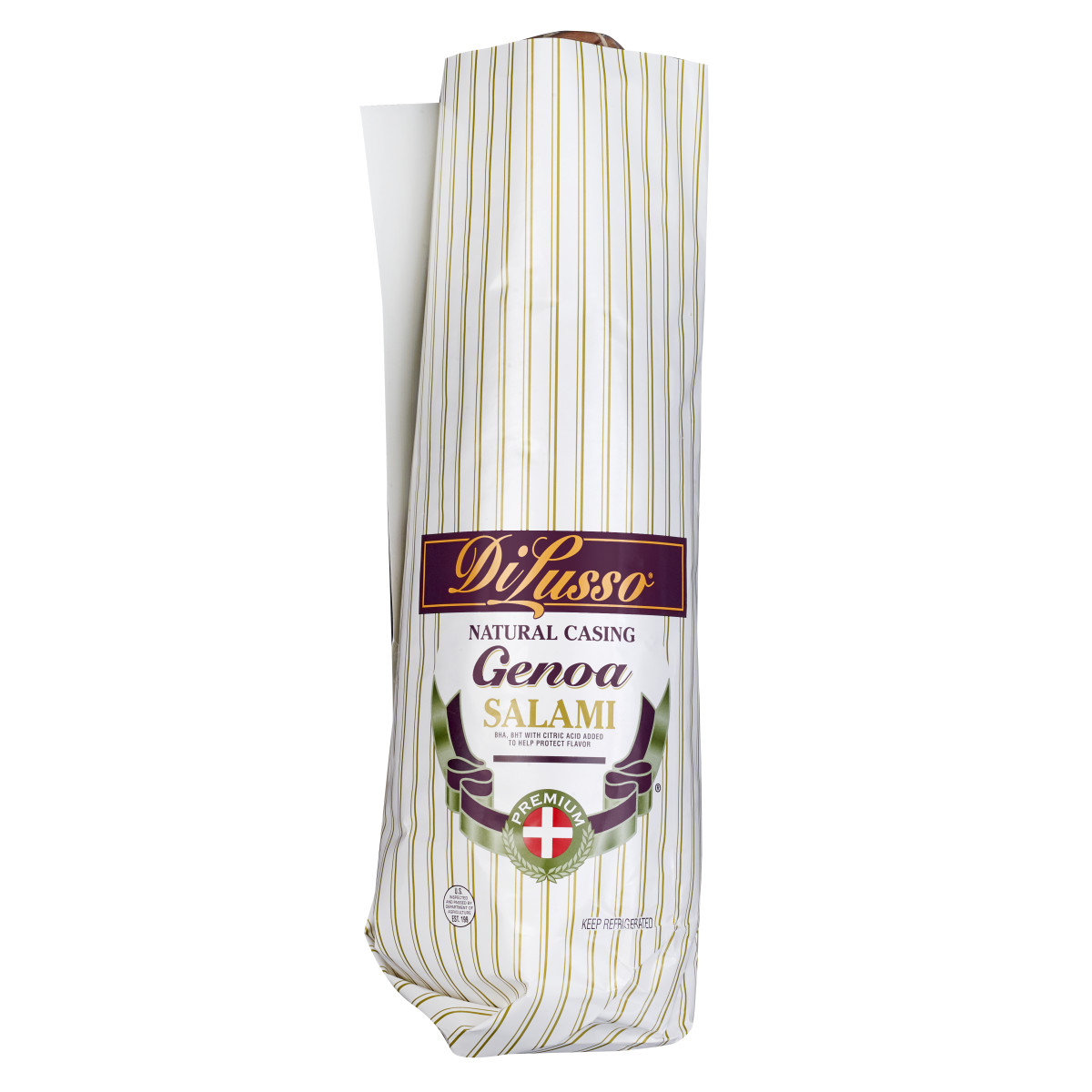 DI LUSSO® Genoa Salami, 2 pc • Hormel Product Code: #21563 • Hormel ...