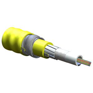 Corning S-IPJ-48-RC-YL-SIC 048EC8-14101-A3 - Fiber Optic Cable, Yellow, Singlemode (OS2), 48 ...