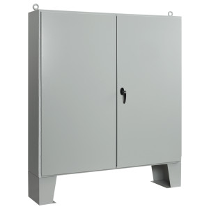 Hoffman (nVent) A606016LPG Floor Stand, Enclosure, Floor, 60.06 In. H ...