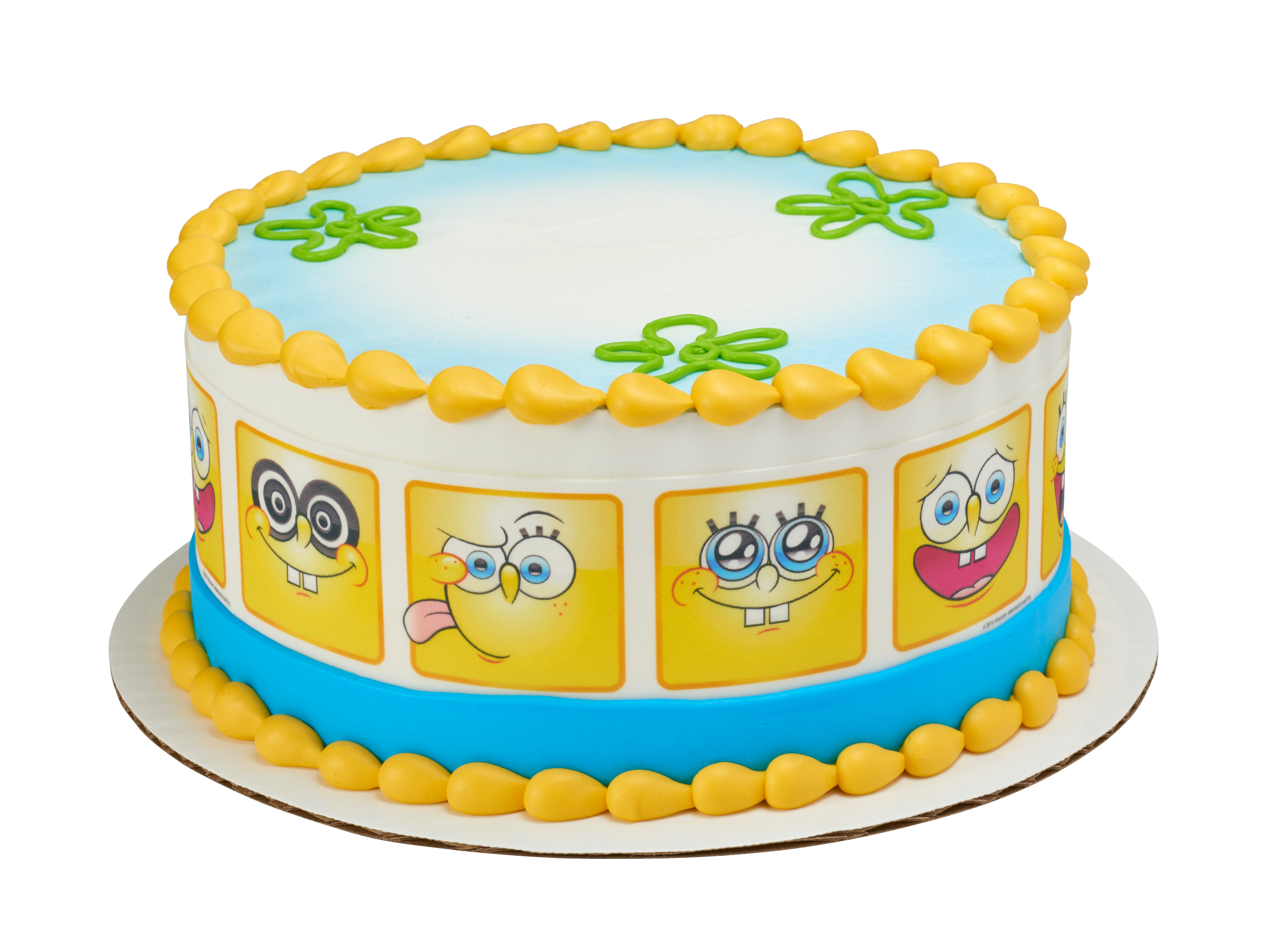 SpongeBob SquarePants™ Many Faces | PhotoCake® Edible Image® Strips ...