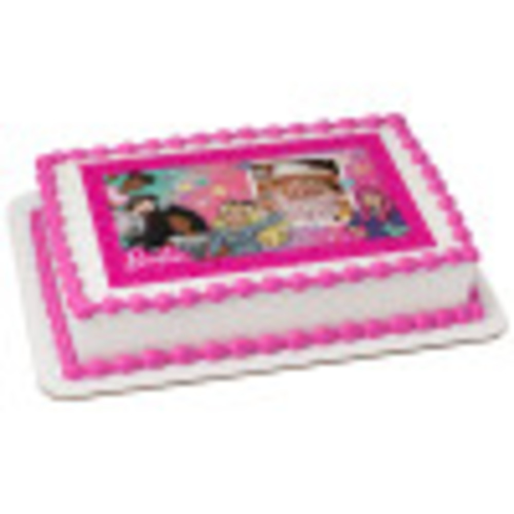 Order Barbie™ Best Friends Edible Image® by PhotoCake® Frame Cake from ...