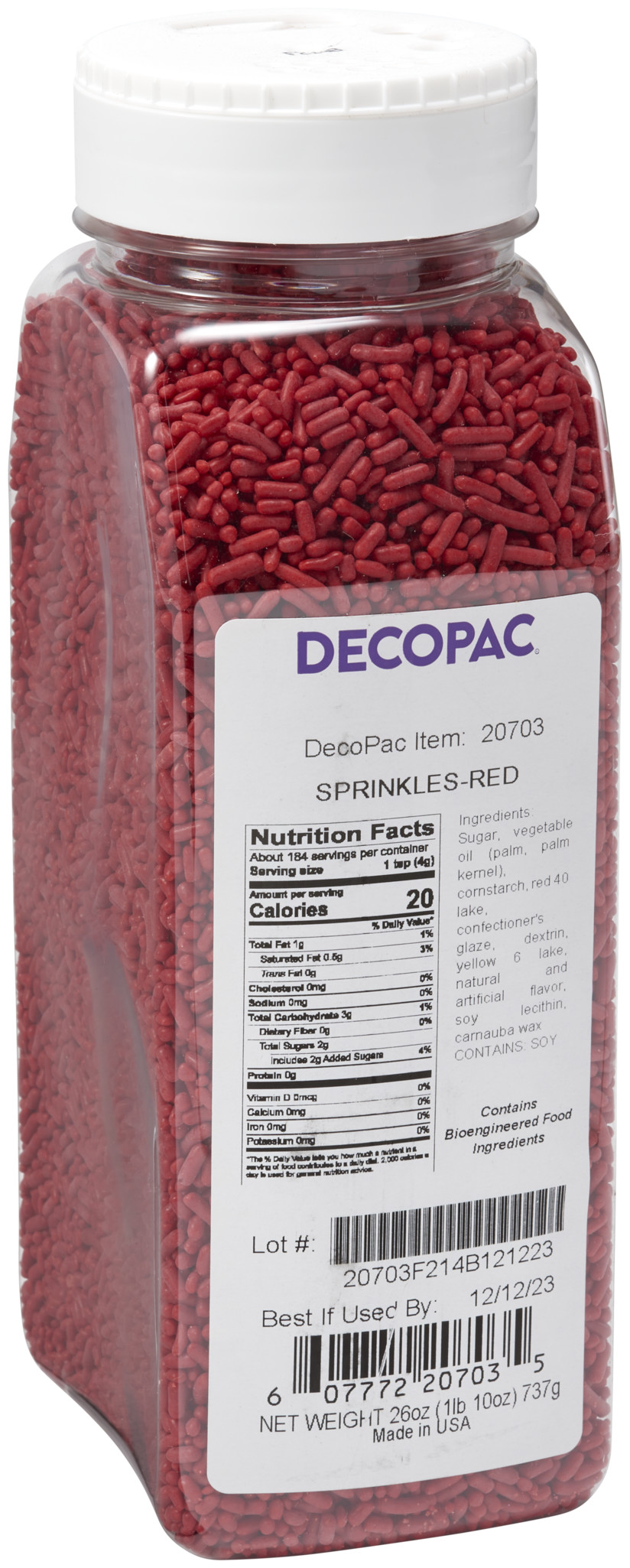 Red Sprinkles | DecoPac