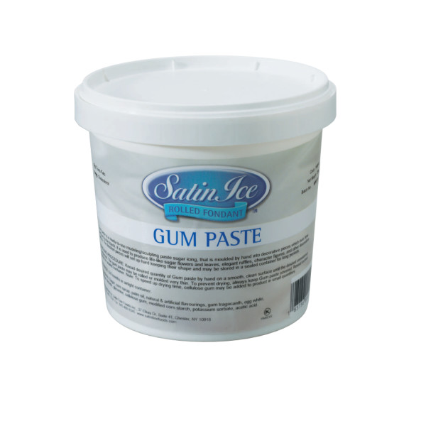 Satin Ice Gum Paste, 2 Pound Pail | Ingredient | DecoPac