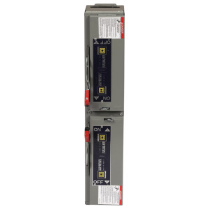 Square D (Schneider Electric) QMB322TW Twin Switch Unit, QMB Fusible ...