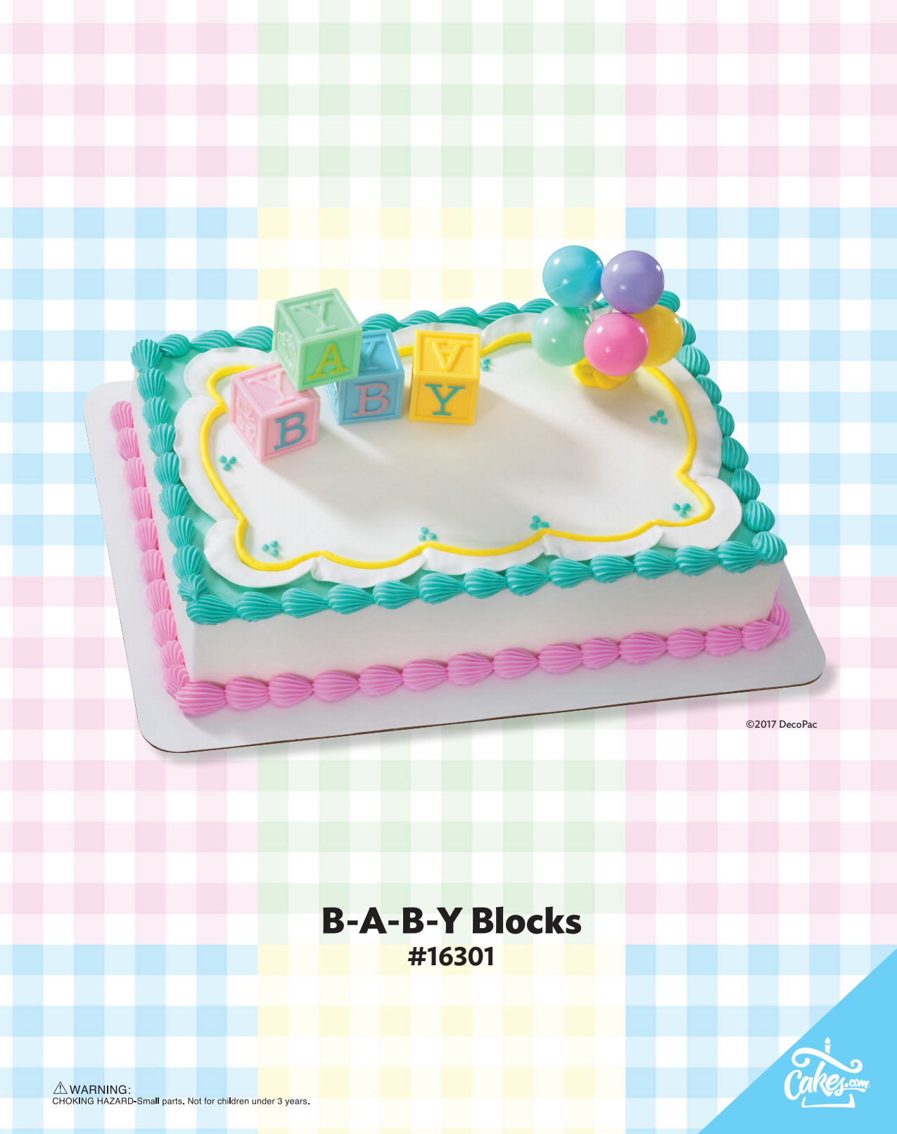 Acb Baby Blocks Decoset Tmoc Page | DecoPac