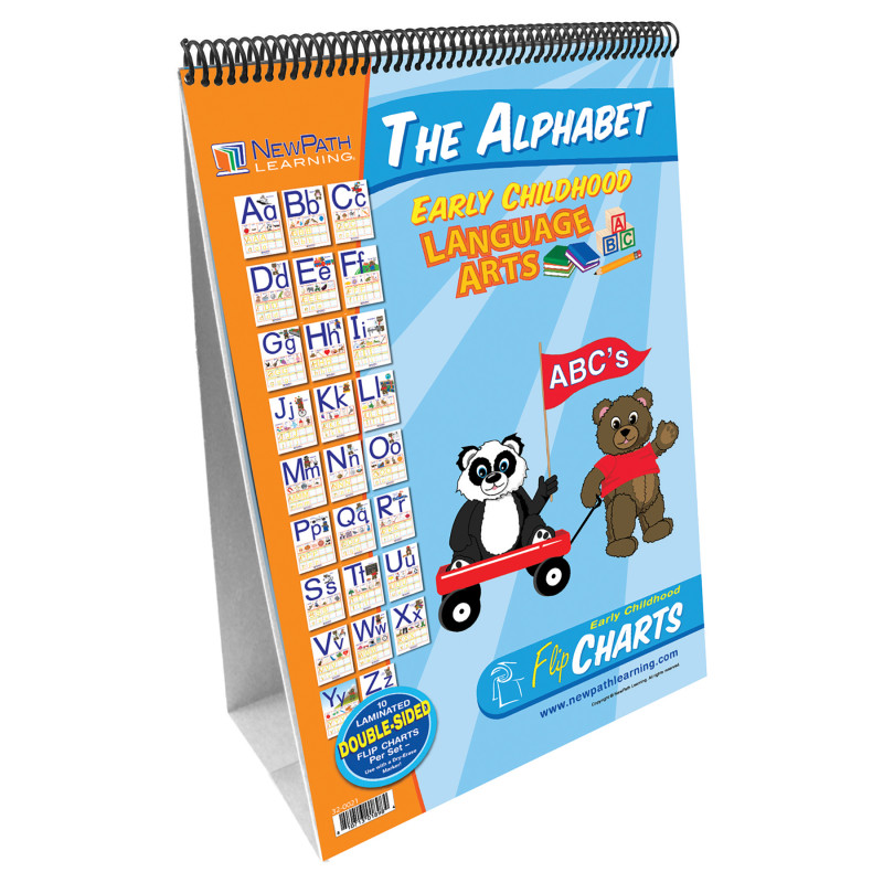 NewPath Learning The Alphabet Curriculum Mastery® Flip Chart Set ...