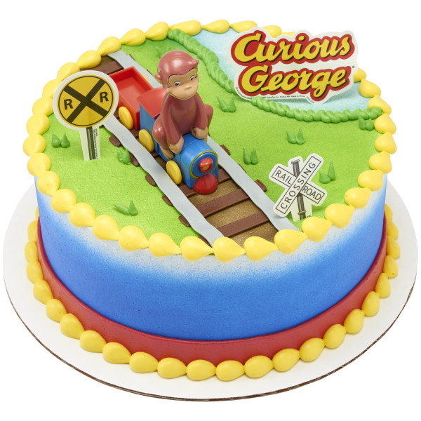 Curious George Train Decoset | DecoPac