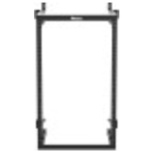 Panduit AWMR18 Adjustable Depth Wall Mount Rack, 18RU, Black | Graybar ...