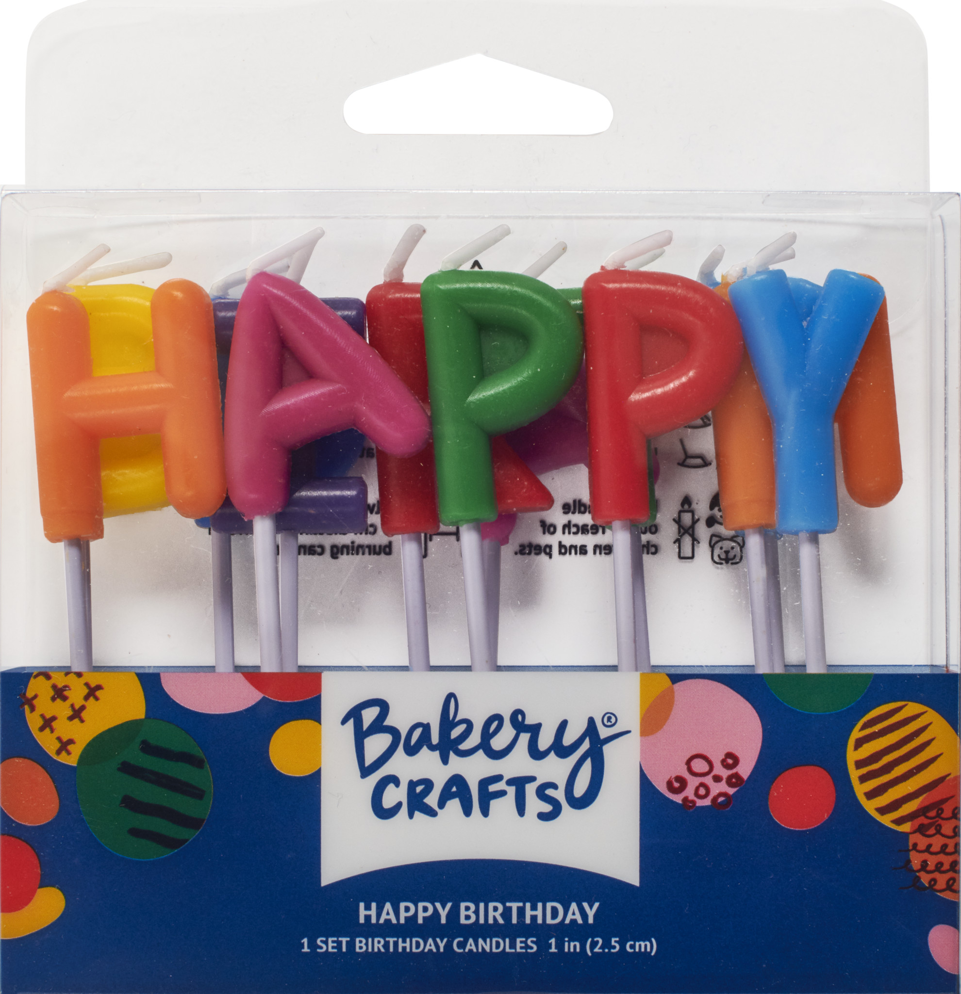 Happy Birthday Letter Candles | DecoPac
