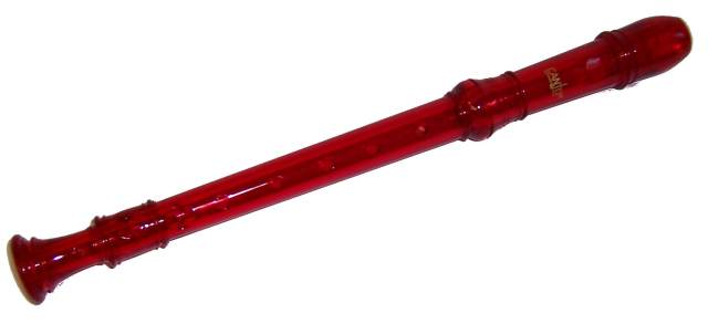 Canto Recorder (Soprano) 1 pc Red