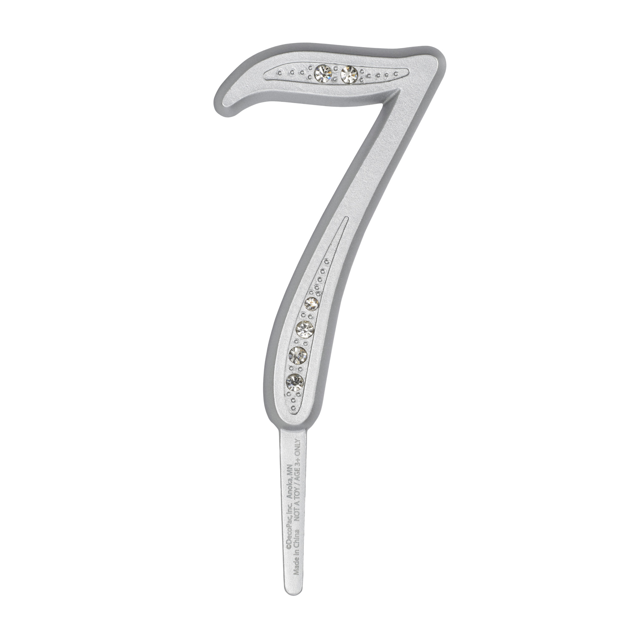 3 5 7 Diamond Monogram Number | DecoPac