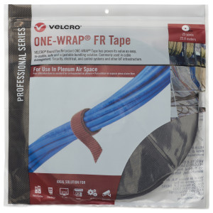 Velcro Companies 30986 1/2 In. Black FR Lineal VELCRO® Brand ONE-WRAP ...