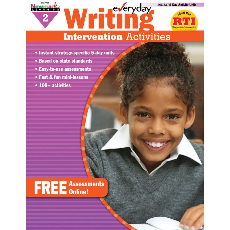 Newmark Learning Everyday Writing Intervention Activities, Grade 2 ...