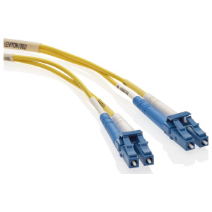 Leviton UPDLC-S05 Economy Fiber Patch Cord, Single-mode OS2, OFNR ...