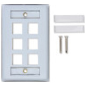 Belden AX104231 Faceplate, 2-Port, Stainless Steel | Graybar Store