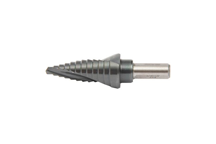 Step drill bits