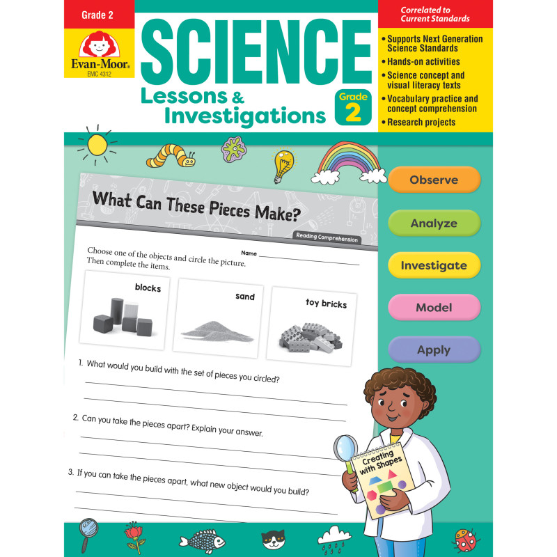 Evan-Moor Educational Publishers Science Lessons and Investigations ...