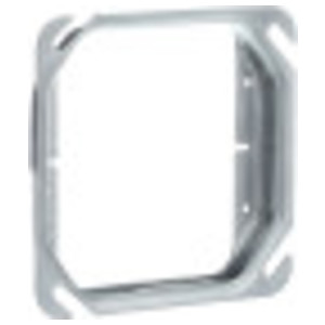 ABB (Thomas And Betts) 52C185/8-25 Steel City® 4 In. Square Device Cover, Steel, 2-Device, 5/8 ...