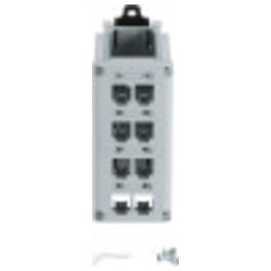 Panduit CDPP8RG IndustrialNet™ DIN Rail Mount Copper Patching Solution ...
