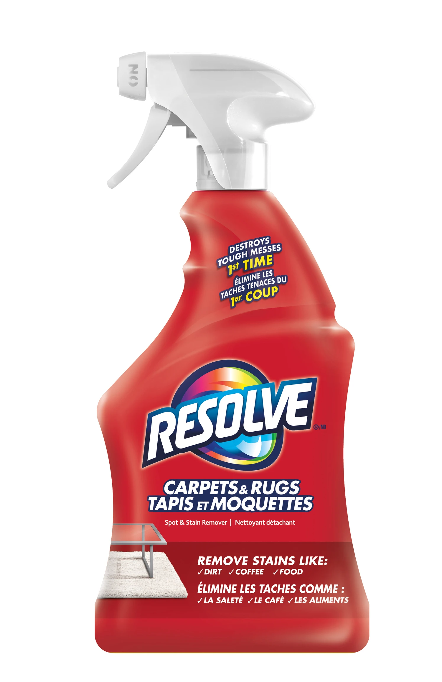 RESOLVE® CARPET - Stain Remover Trigger 6/650 mL | Resolve® CA