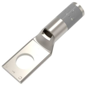 Burndy YA4CL4 HYLUG™, YA Series, Compression Lug, Copper, 3/8 In. Stud ...