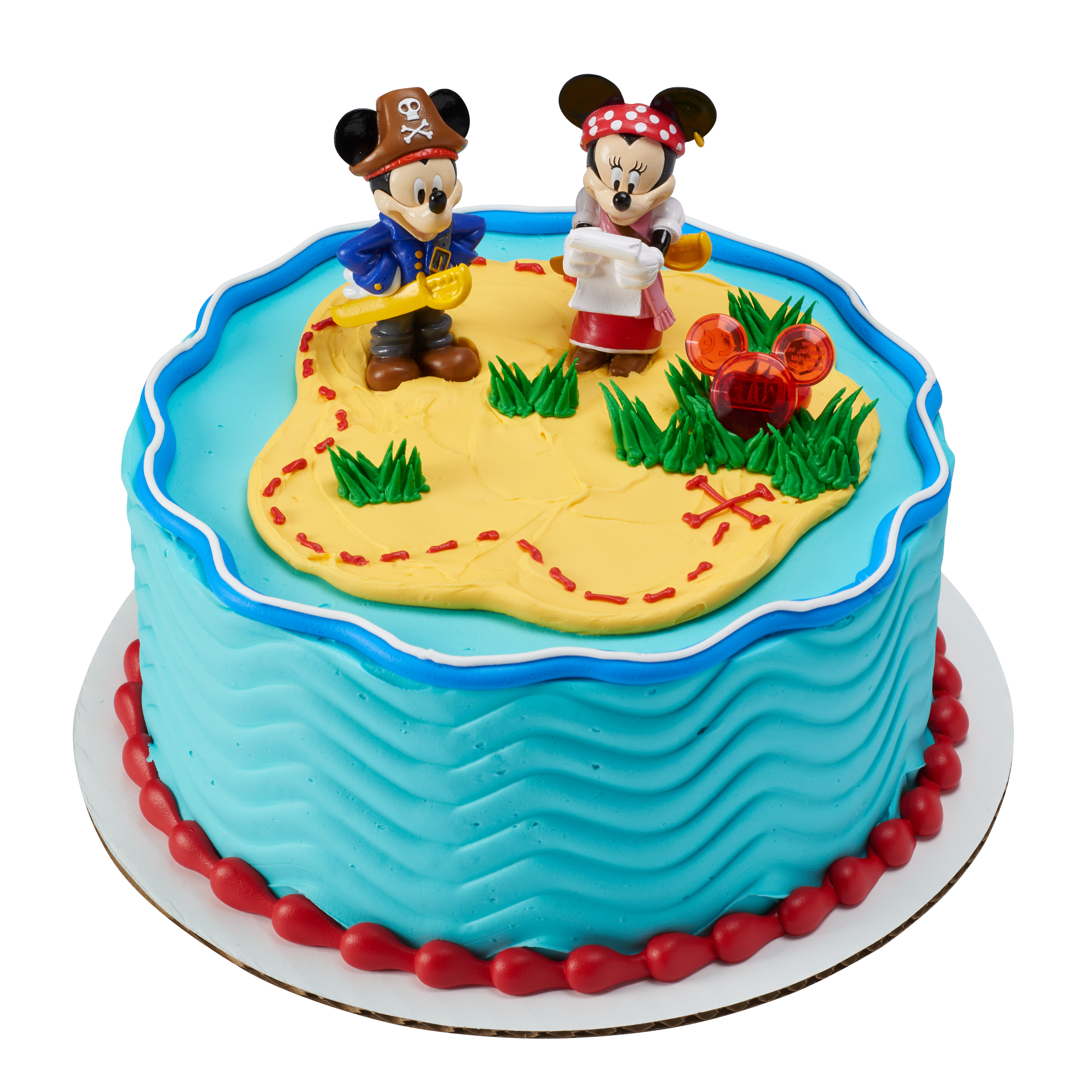 Mickey Mouse & Friends Mickey & Minnie Pirate Adventure | DecoSet ...