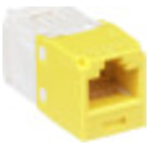 Panduit CJ688TGYL-24 Mini-Com® TX6™ PLUS TG Style UTP Jack Module ...