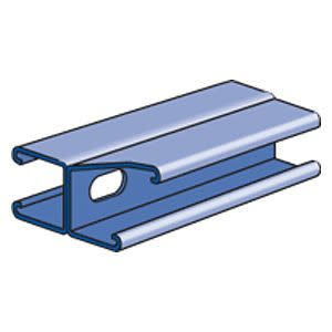 Unistrut P1001T 10PG P1000 Series, Strut Channel, Low Carbon Steel, 12 ...