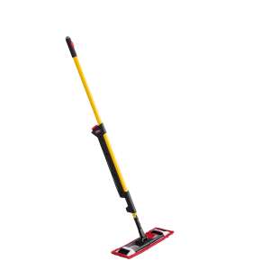 Rubbermaid Commercial, Adaptable, 18"W, Microfiber, Red, Pocket, Wet ...