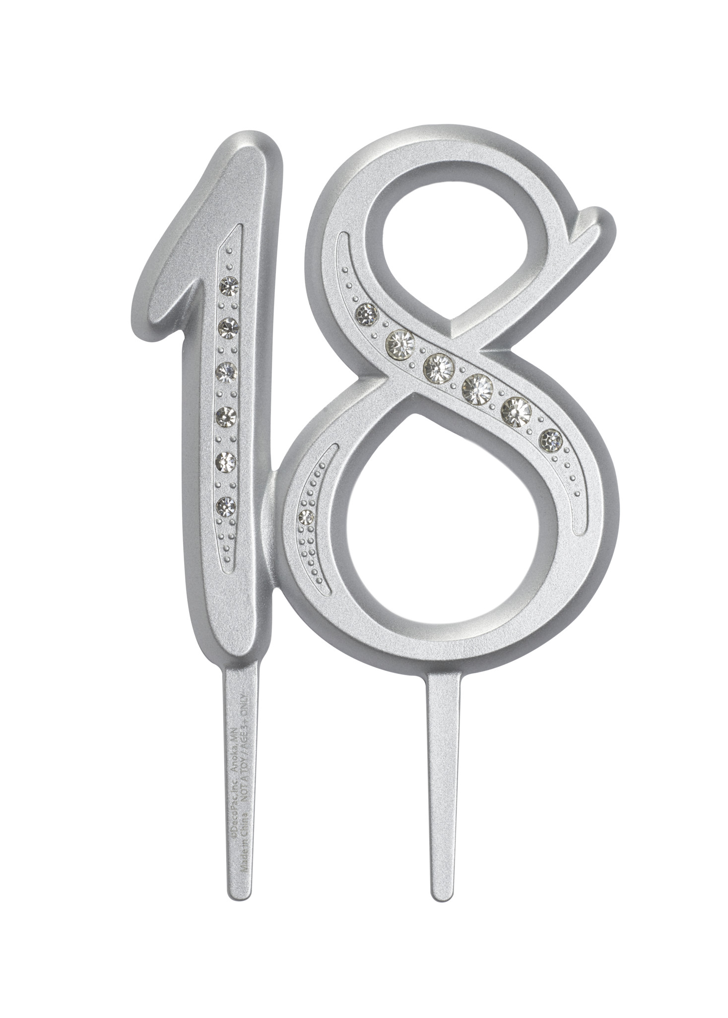 18 Diamond Milestone Monogram | DecoPac