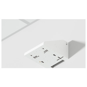 Oberon 1011-00-WH Right Angle Wi-Fi Access Point Wall Mount For AP ...
