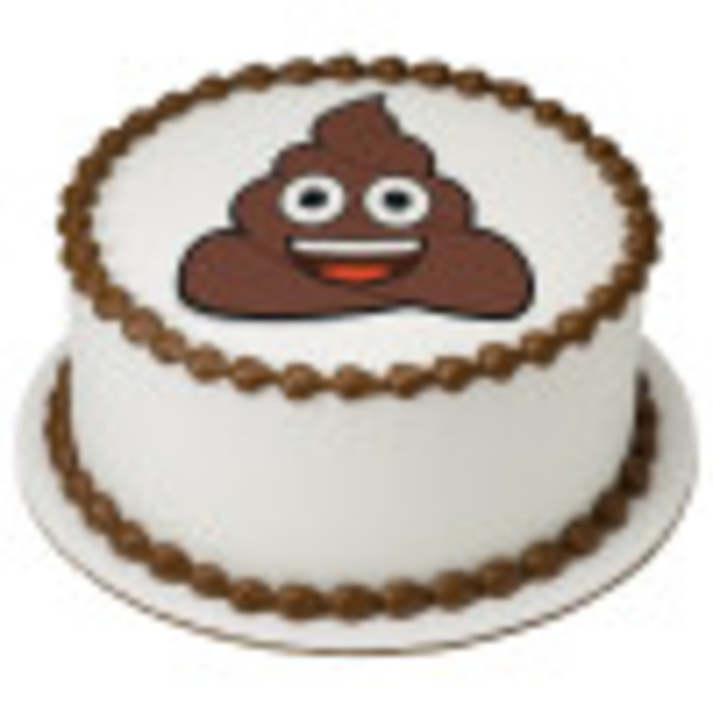 Order emoji™ Smiley Poo Edible Image® by PhotoCake® Cake from ...