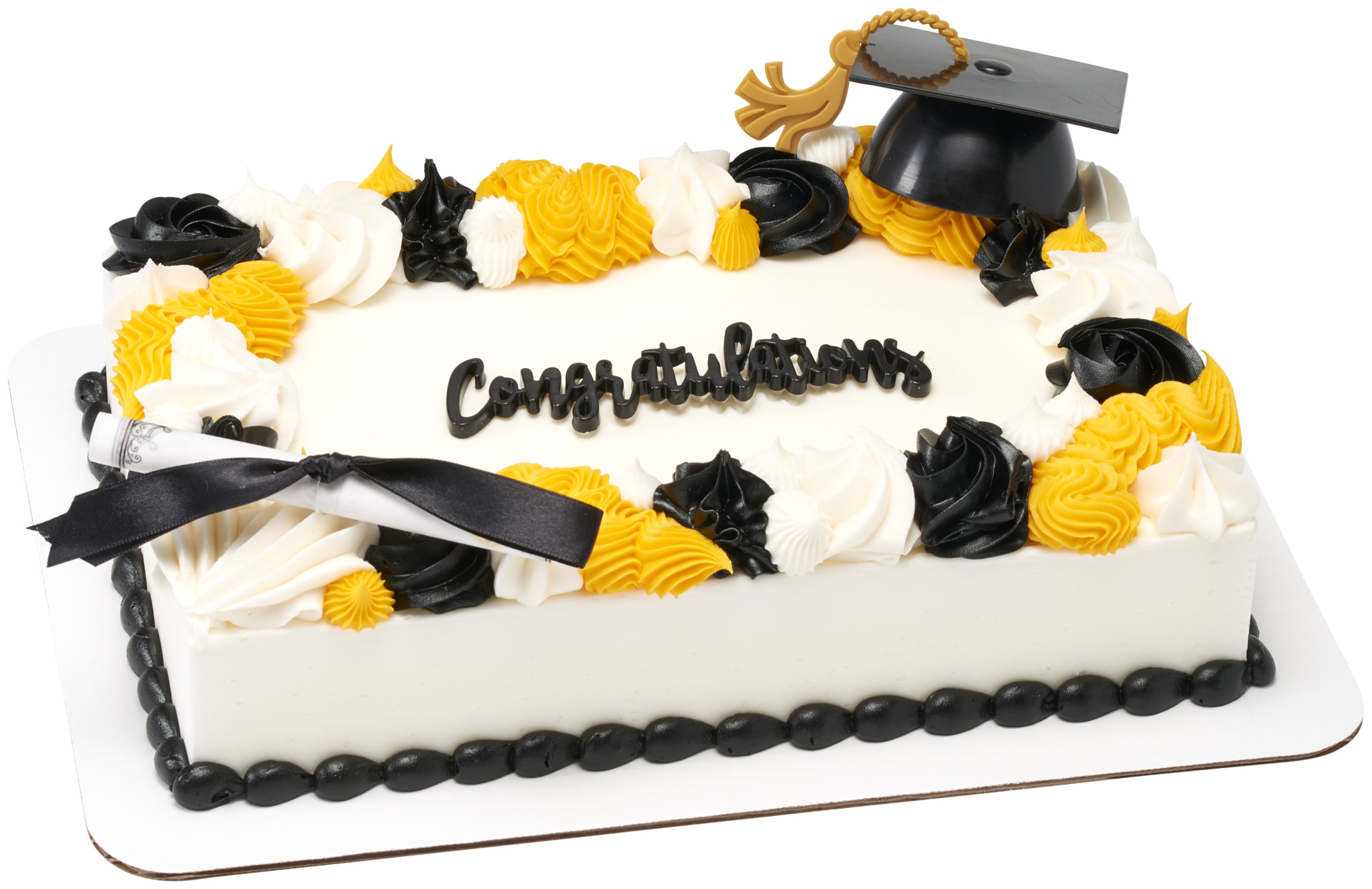 Graduation Diploma With Black Ribbon Layon | DecoPac