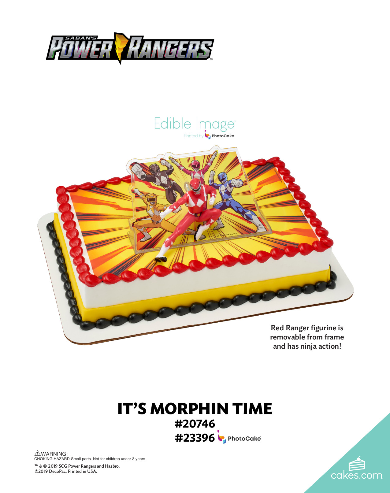 Power Rangers It S Morphin Time Bgo Tmoc Page | DecoPac