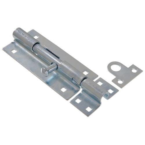 Hardware Essentials Heavy Duty Gate Barrel Bolt Zinc (8")