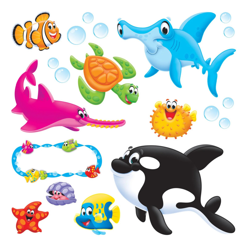 TREND Sea Buddies™ Bulletin Board Set - Zuma