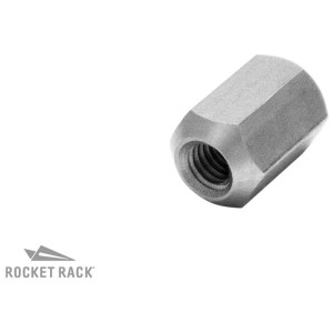 Robroy RRHDWSRODCUP3/8 Rocket Rack Beveled Threaded Rod Coupler 3/8-16 ...