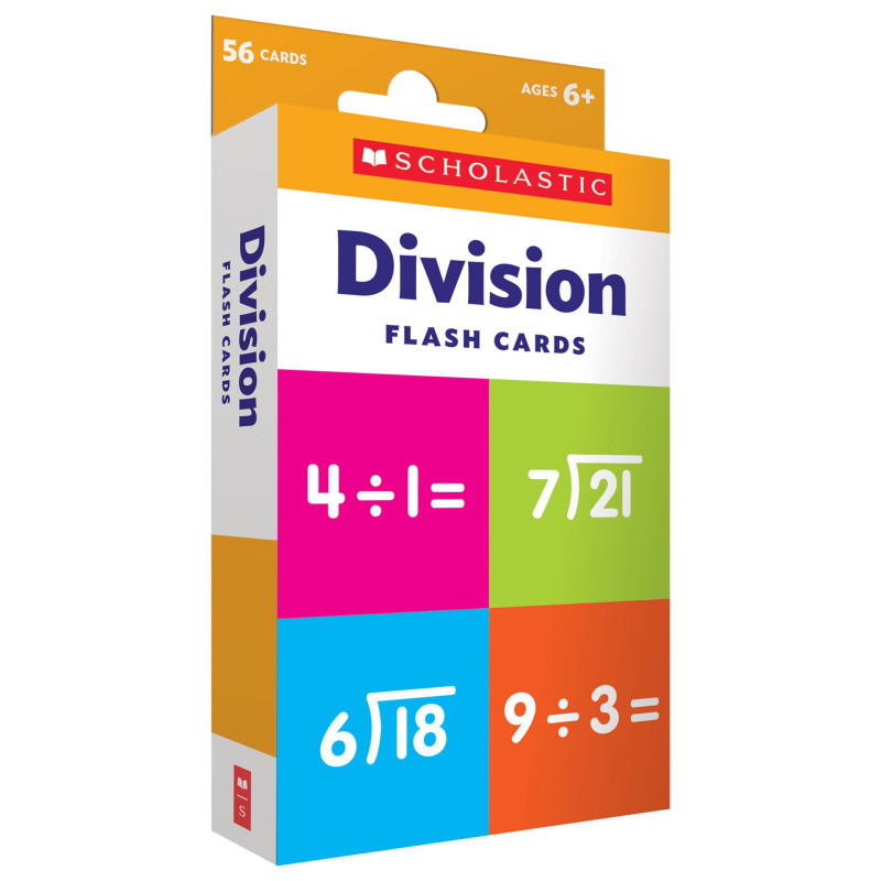 Scholastic Teaching Solutions Flash Cards: Division - Knowledge Tree