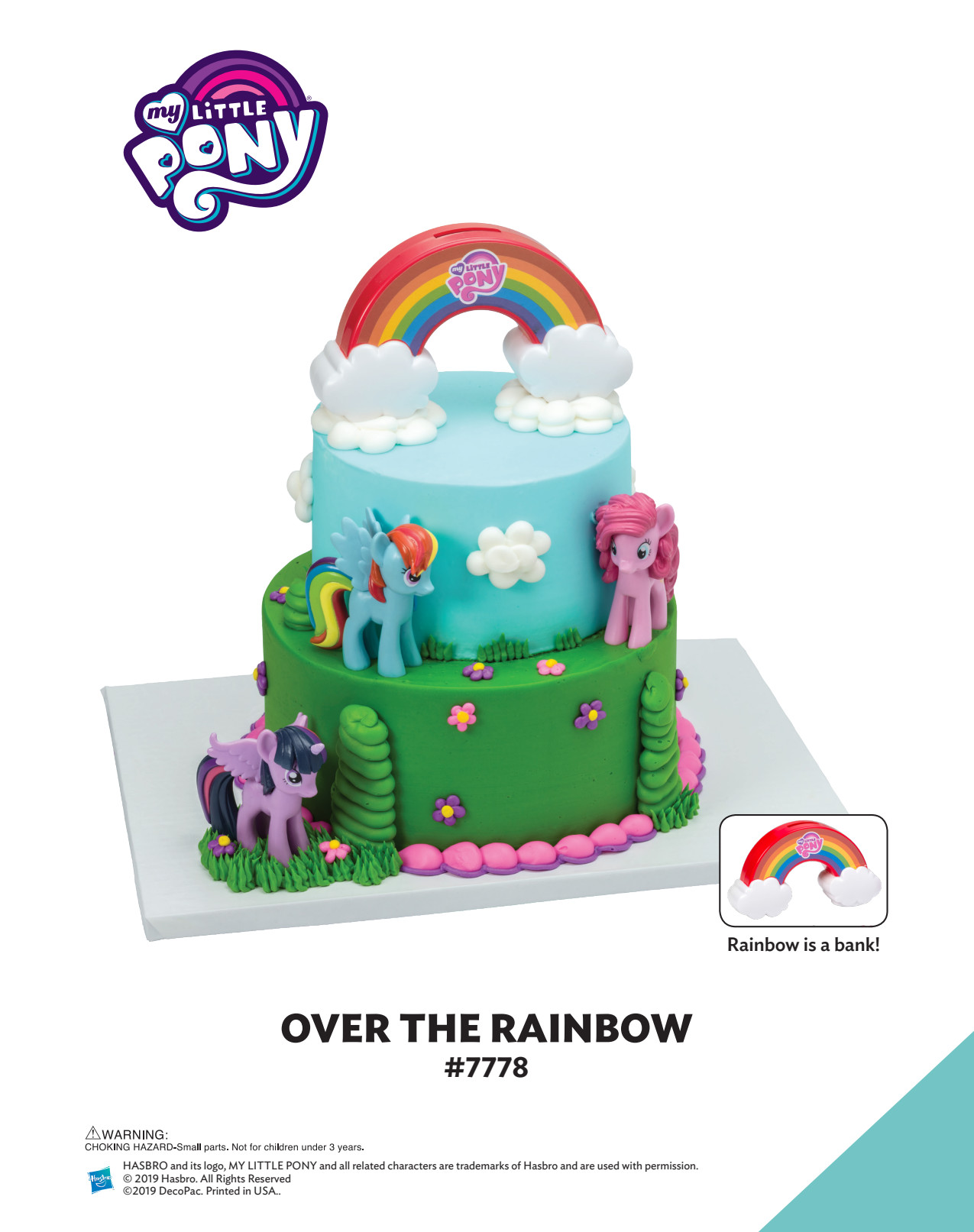My Little Pony Over The Rainbow Signature Signature Decoset | DecoPac