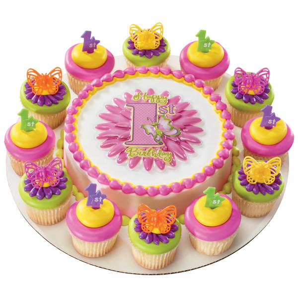 Bright Butterflies Cupcake Rings | DecoPac