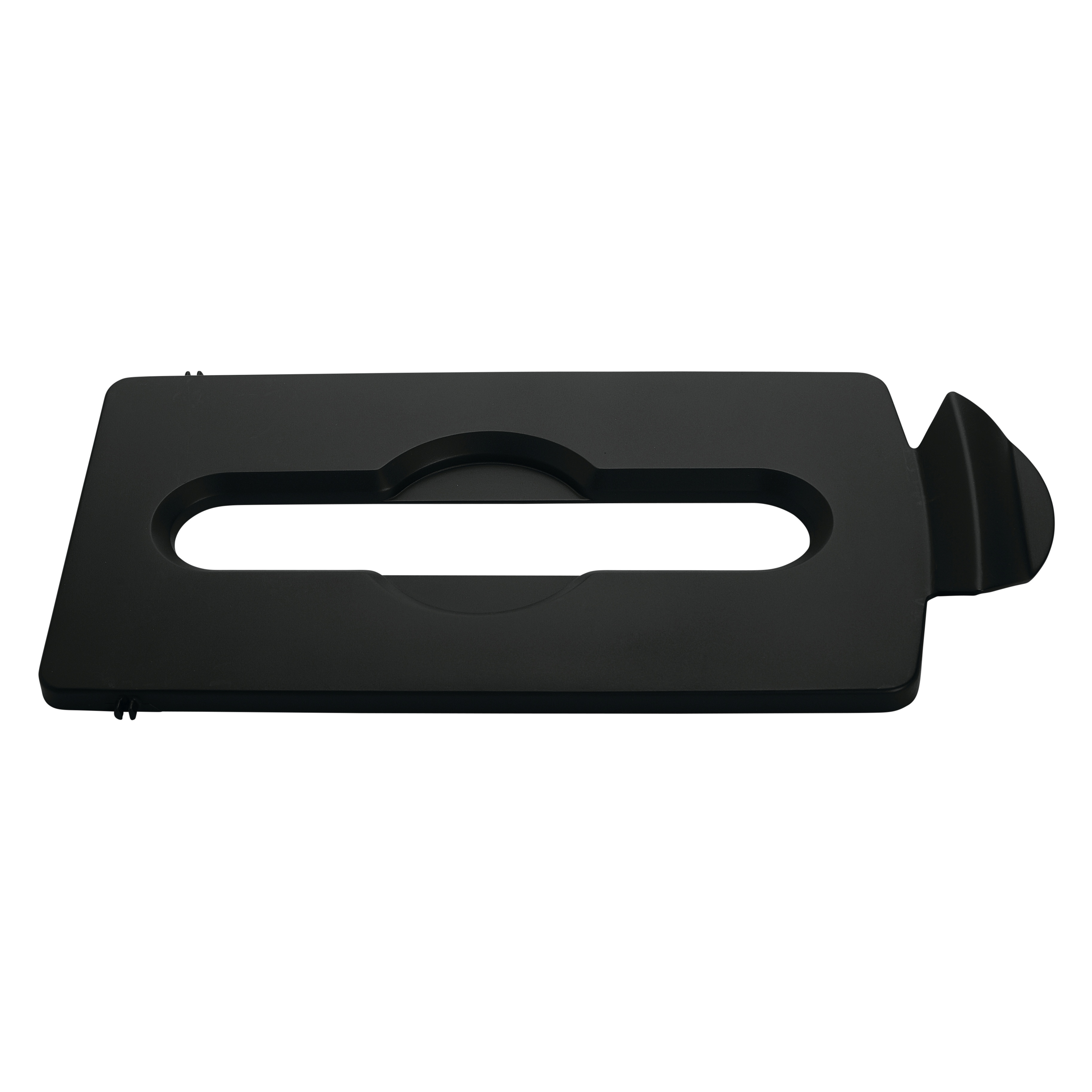 Slim JimÆ Recycling Station Paper Slot Lid Black - 2007894