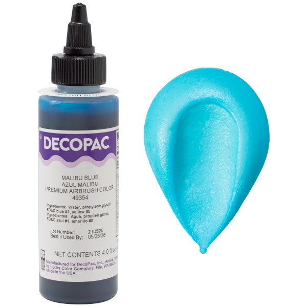 Malibu Blue Premium Airbrush Color | DecoPac