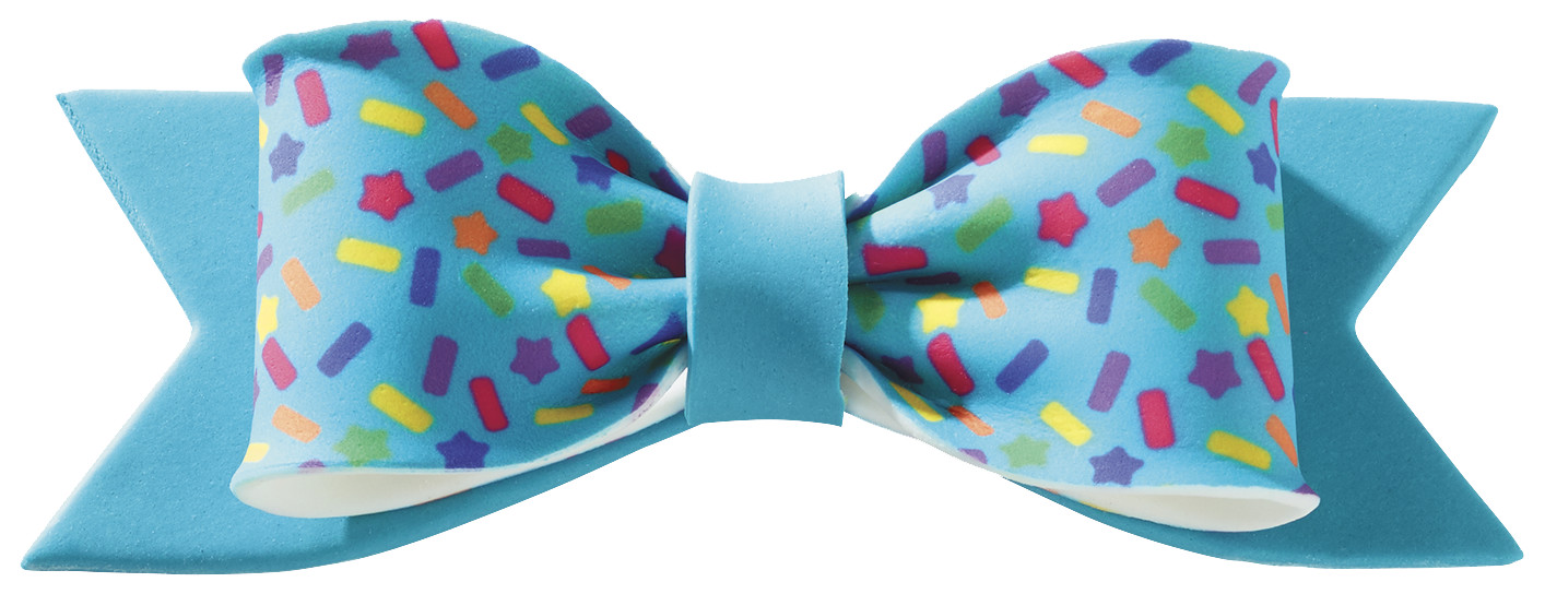 Confetti Gum Paste Bows | DecoPac