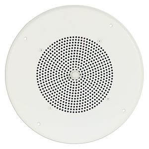 Bogen S86T725PG8UVR S86 8 In. Cone Ceiling Speaker With Grille And ...