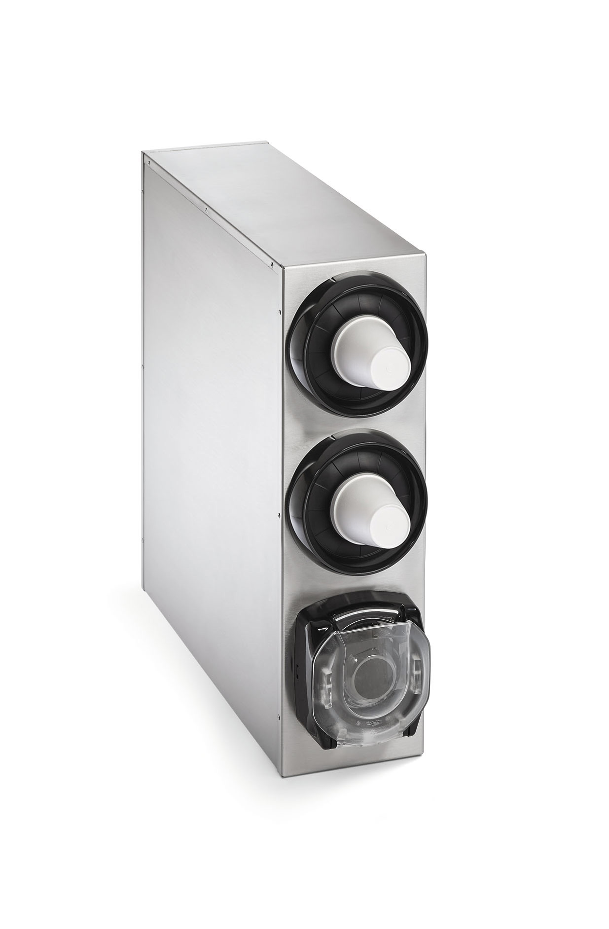 Configurable Stainless Steel Dispenser Cabinets with LidSaver® 3 Lid ...