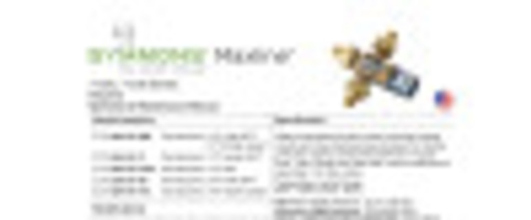 MaxLine High Flow Valve - Symmons