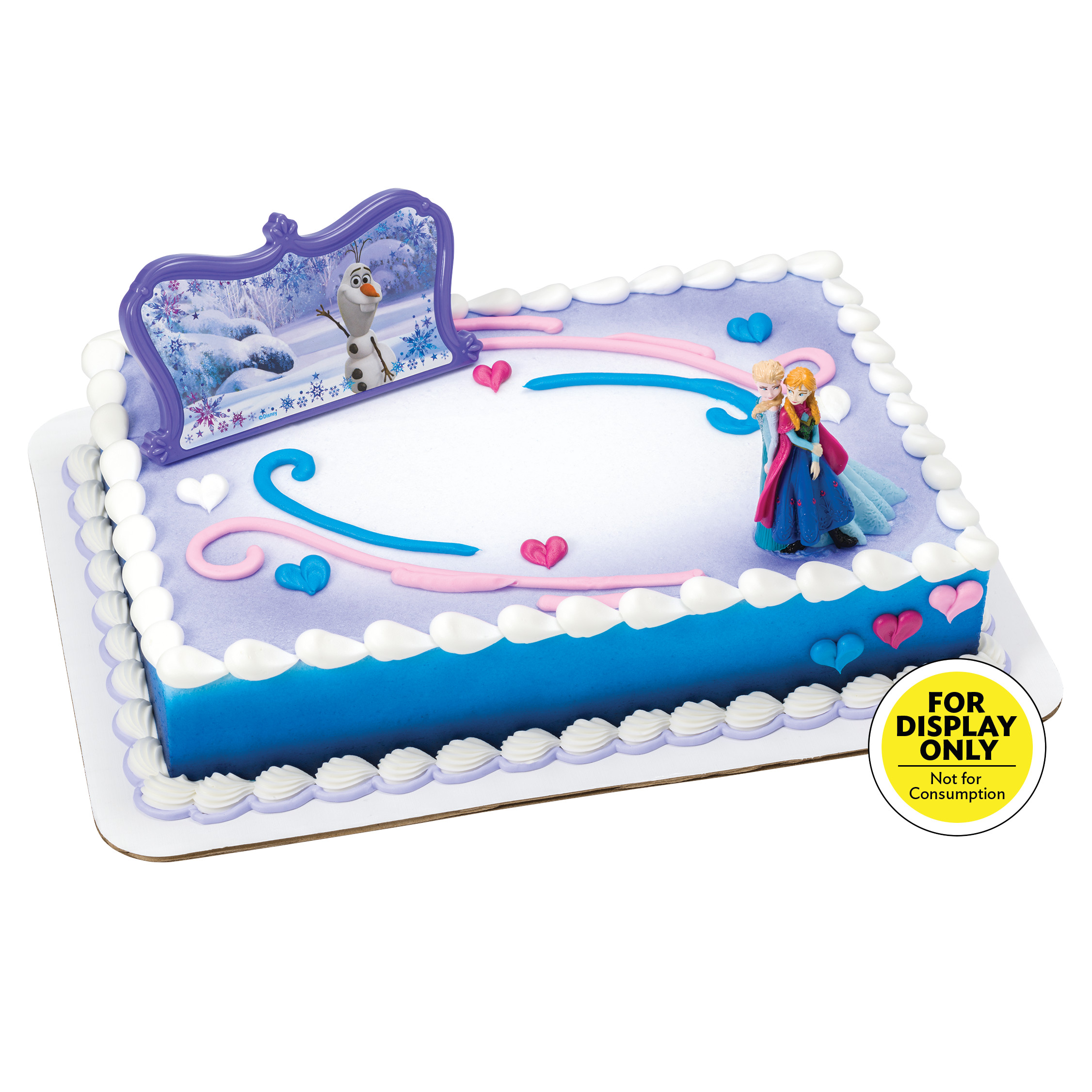 Frozen Follow Your Heart Decoset 1 4 Sheet Decodisplay Cake | DecoPac
